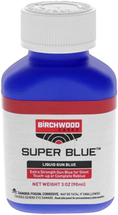 Super Blue Liquid Gun Blue Bottle - Double Strength Bluing Plus 25 Qua ...